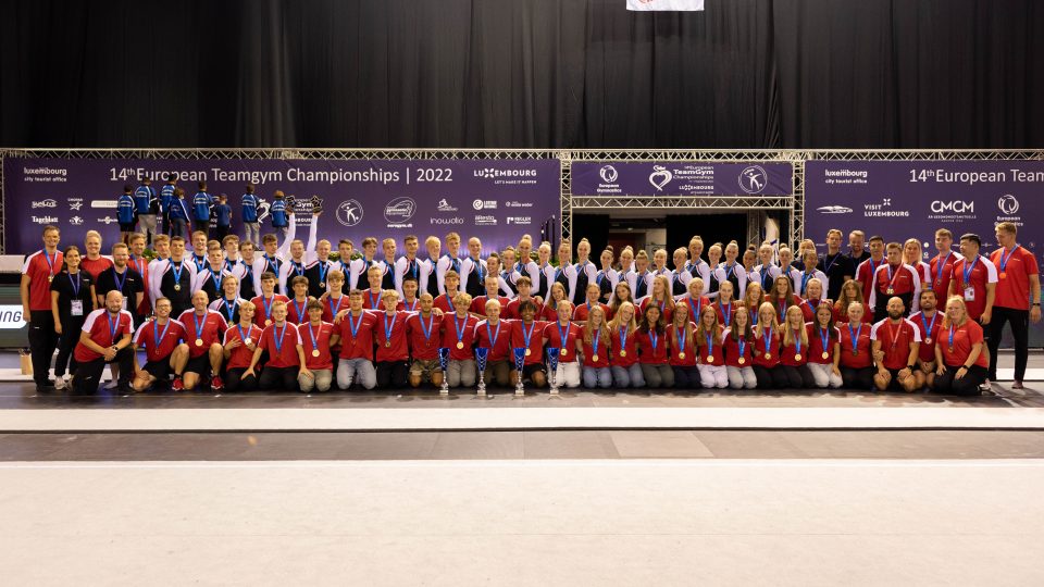 Danmark er Europamestre i TeamGym 2022 - GymDanmark