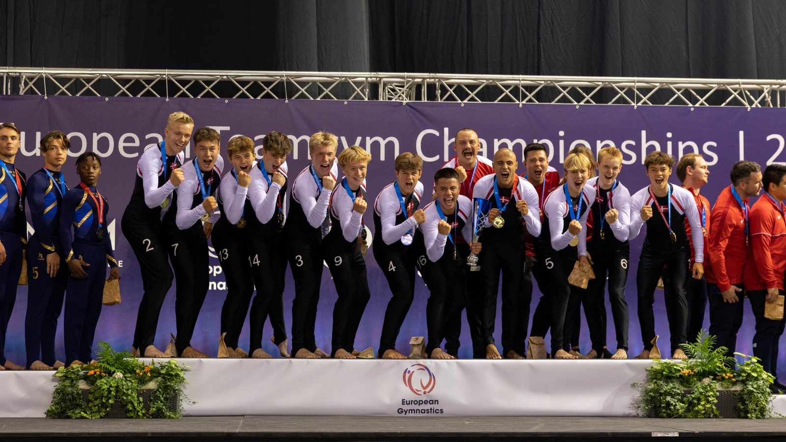 Danmark rydder bordet ved junior EM i TeamGym - GymDanmark