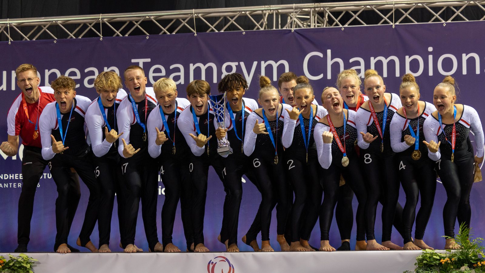 Danmark rydder bordet ved junior EM i TeamGym - GymDanmark