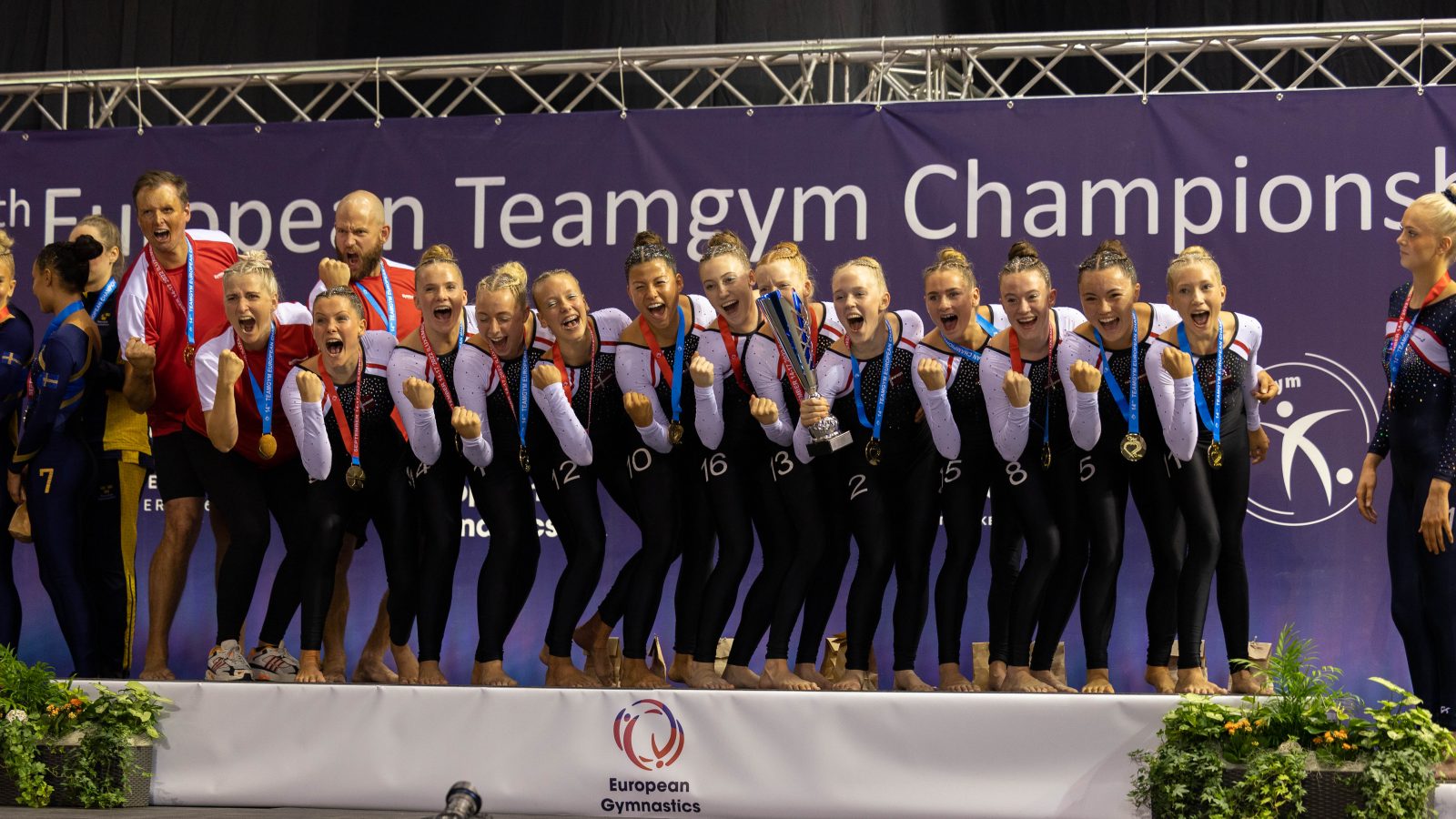 Danmark rydder bordet ved junior EM i TeamGym - GymDanmark